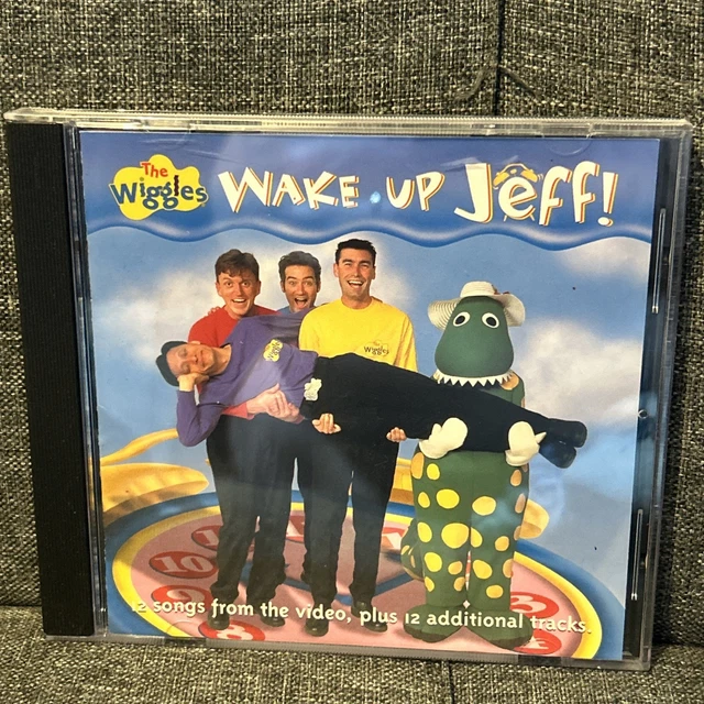 THE WIGGLES &WAKE Up Jeff!" OOP CD RARE Greg Anthony Murray 2000 Quick ...