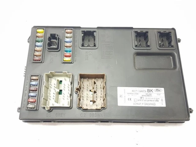 2007 FORD TRANSIT Bcm Body Control Module Ecu 2.2 Diesel 6C1T14A073Bk £ ...