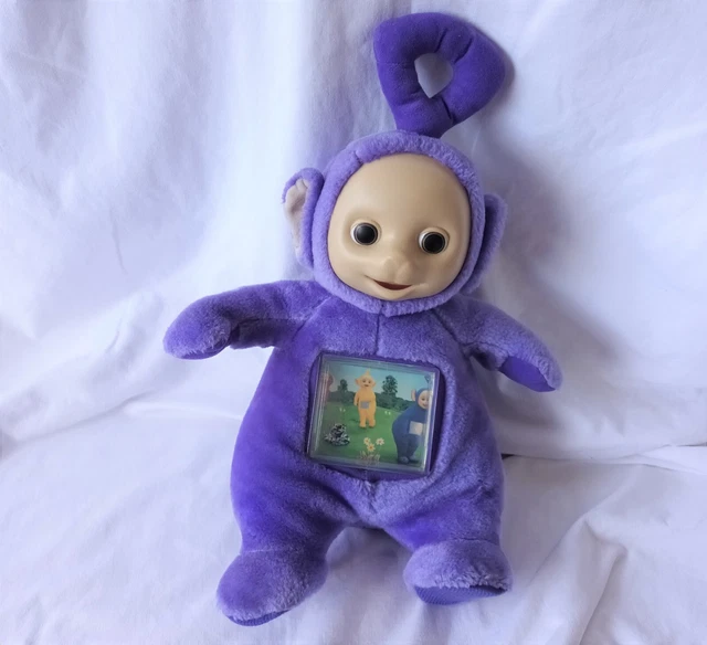 TELETUBBIES TINKY WINK Vintage 96 With Scrolling Tv Tummy Musical Plush ...