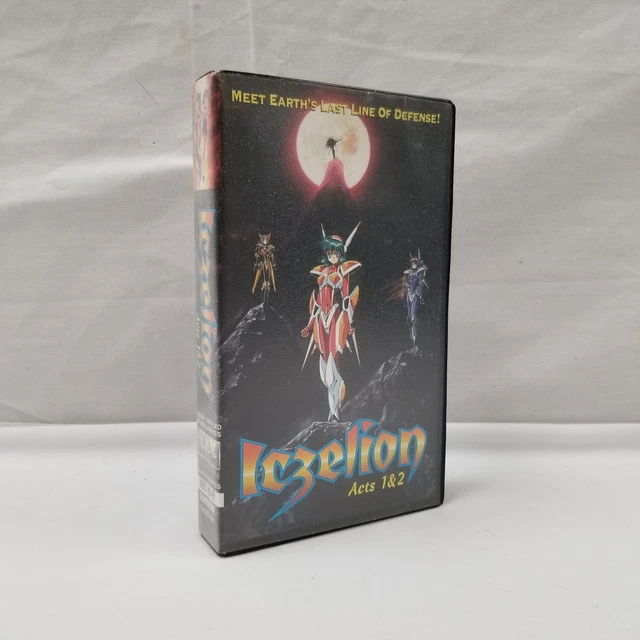 1994 ICZELION ACT 1 & 2 VHS Clamshell English Subtitles Japanese Anime ...