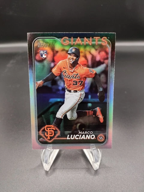 2024 TOPPS SERIES 1 Marco Luciano Lamina Arcobaleno RC #232 San Francisco Giants EUR 1,96 ...