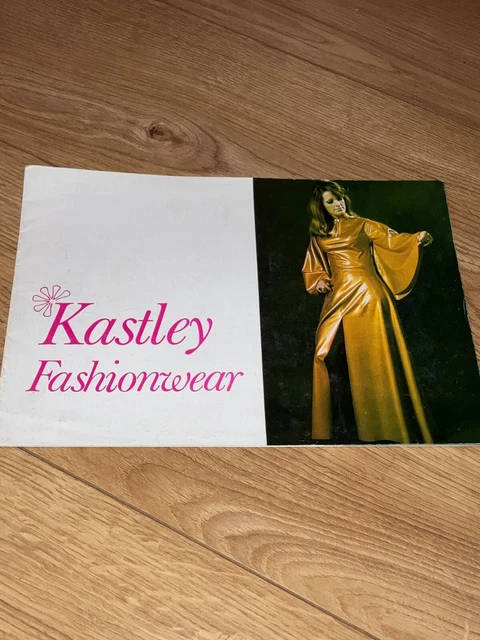 RARE VINTAGE KASTLEY Limited fashion underwear rubber latex catalogue ...