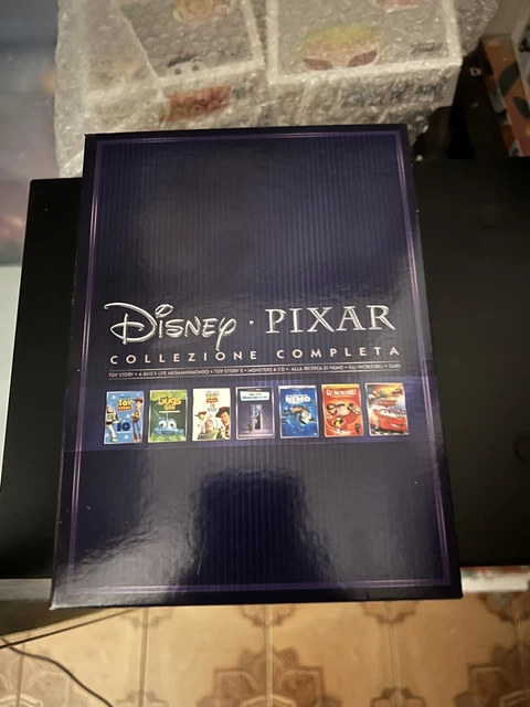 DISNEY PIXAR COLLEZIONE COMPLETA - 7 FILM 10 DVD - OLOGRAMMA - Toy ...