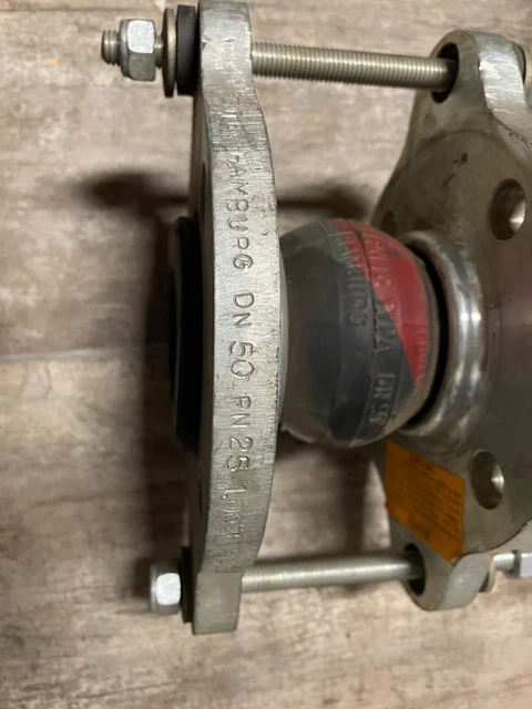STENFLEX RUBBER COMPENSATOR / Type: A/DN50, Pn 16 / Stainless/ Good ...