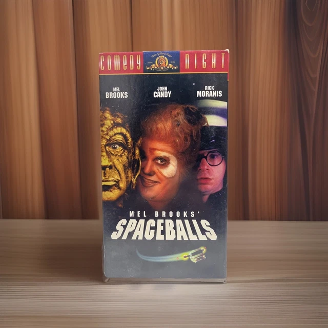 SPACE BALLS VHS Tape Tested John Candy Mel Brooks Rick Moranis Cult ...