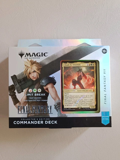 MTG MAGIC: THE Gathering-FINAL FANTASY: "Limit Break" Commander Deck ...