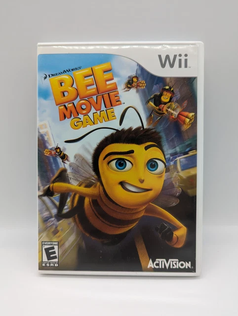 BEE MOVIE GAME (Nintendo Wii, 2007) NEAR MINT W/MANUAL! NO ACCESSORIES ...