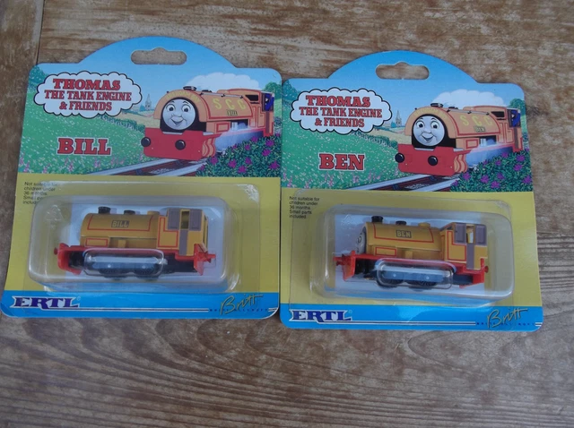 ERTL THOMAS THE Tank Engine & Friends Train - BILL & BEN - 1993 - NEW £ ...