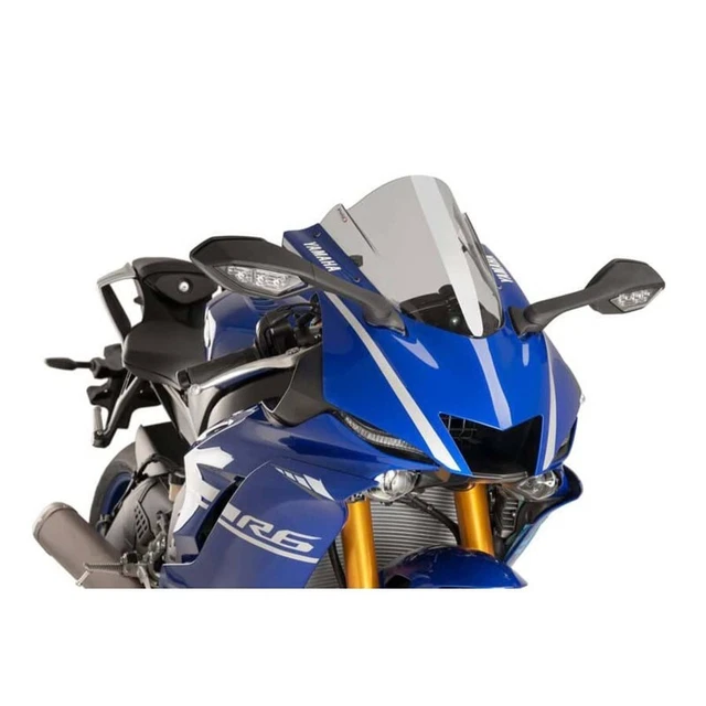 PUIG PARE-BRISE Z-RACING Yamaha YZF-R6 2017-2020 Fumée Clair EUR 130,54 ...