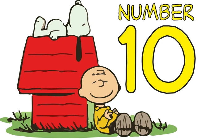 PEANUTS, SNOOPY PERSONAL Wheelie Bin House Number Stickers £4.99 ...