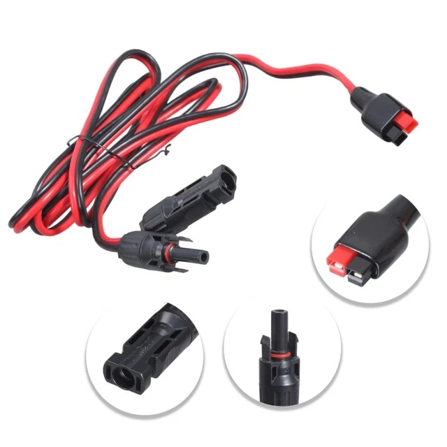 ADS PLUG TO Multi-Contact 4 Solar Panel Adapter Cord 30Amp Outdoor ...