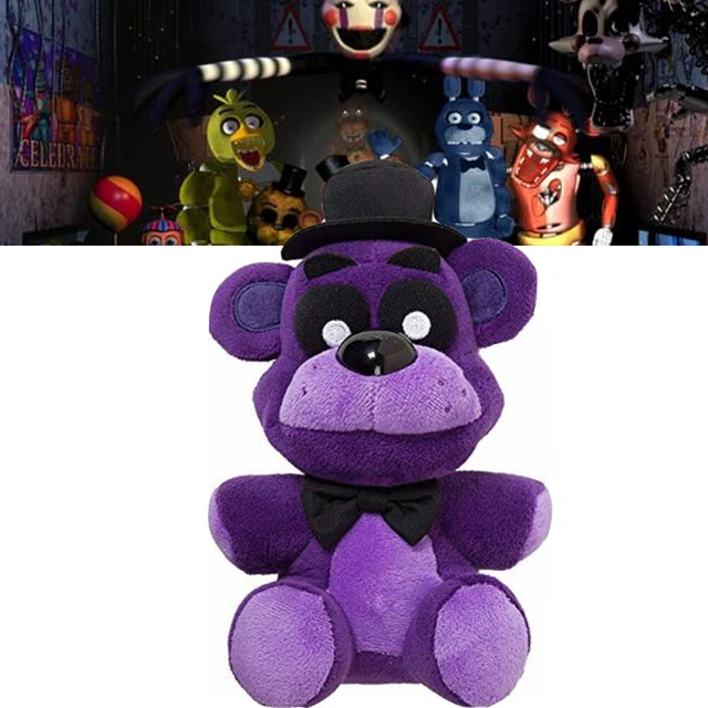 7& PURPLE BEAR Five Nights At Freddy's FNAF Best Plush Toys Kids ...