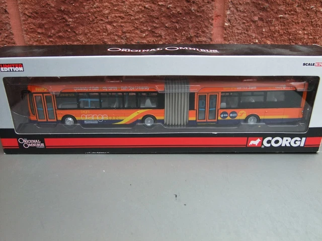 CORGI OOC WRIGHT Solar Fusion Bendy Bus 1:76 - First Bath Uni BOXED No ...