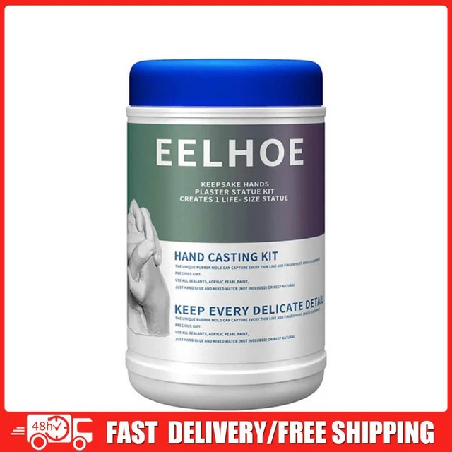 3D DIY HANDPRINTS Footprint Model Clone Powder Plaster Casting Memorial ...