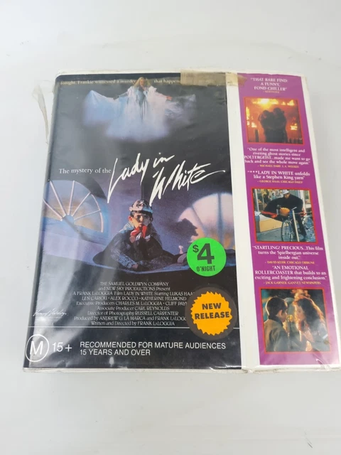 THE LADY IN White [VHS] Virgin vision Wide Big Box Ex-Rental Tape ...