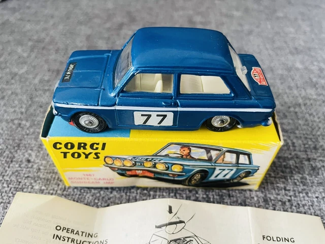 VINTAGE CORGI 340 Sunbeam Imp 1967 (Monte Carlo 77) SUPERB (MIB) £125. ...