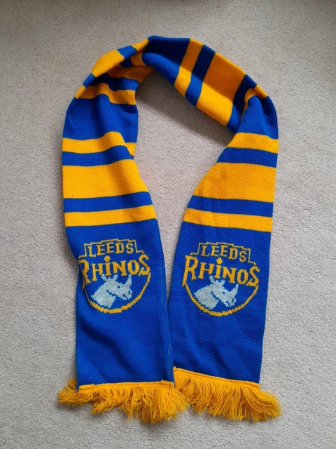 LEEDS RHINOS RUGBY League Scarf £6.99 - PicClick UK