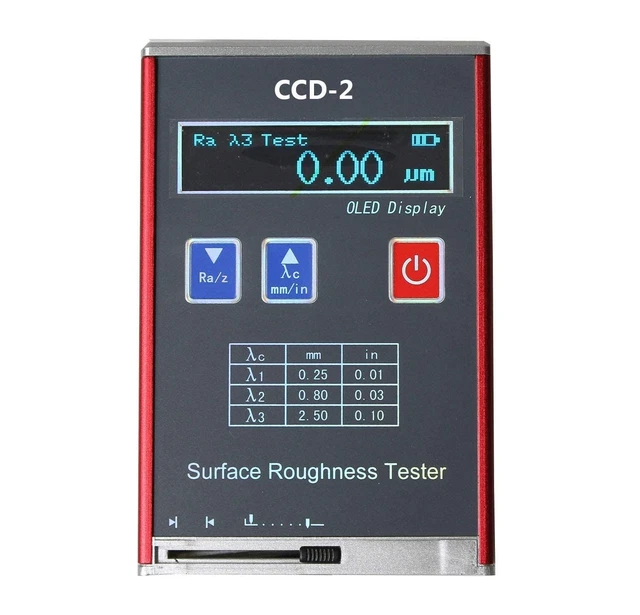 SURFACE ROUGHNESS TESTER Digital Surface Profile Gauge Parameter Ra Rz ...