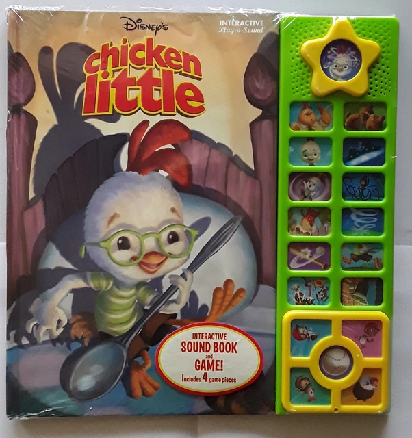 CHICKEN LITTLE INTERACTIVE Sound Book (hardbook) and Game EUR 32,01 ...