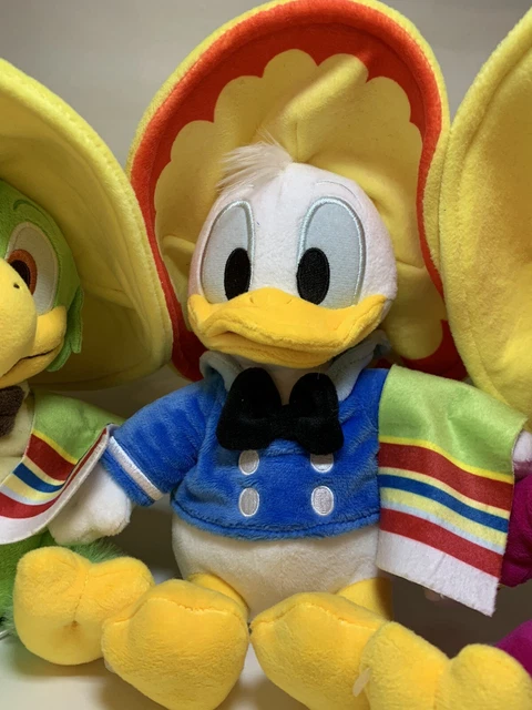 DISNEY STORE JAPAN Three Caballeros Plush Toy Jose Carioca Panchito ...
