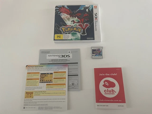 POKEMON Y - NINTENDO 3DS - Complete - PAL Region (AU) EUR 35,72 ...
