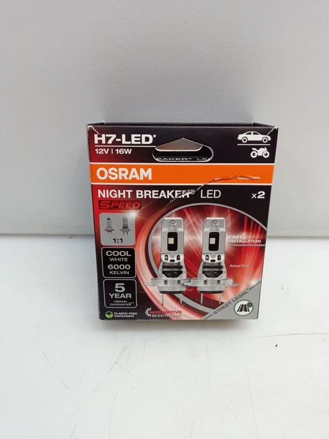 OSRAM NIGHT BREAKER LED Speed H7 EUR 109,09 - PicClick DE