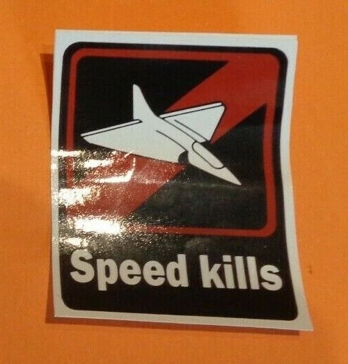 1980S VFL FOOTBALL Sticker SPEED KILLS Essendon MINT $12.95 - PicClick AU