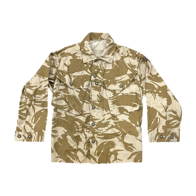 GENUINE BRITISH ARMY Soldier 95 Desert DPM Camo Tropical Combat Shirt ...