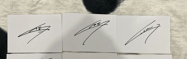 SIGNED PIERRE GASLY 6x4 Index Card Formula 1 F1 Memorabilia AlphaTauri ...