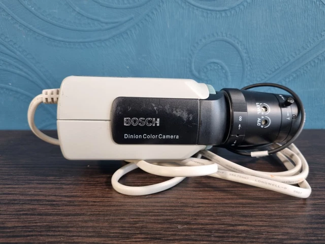 BOSCH DINION COLOUR Camera LTC0455/51 Computar 10-30mm CS Lens Untested ...