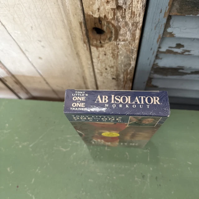 TONY LITTLE ONE on One Trainer Ab Isolator Workout VHS video tape ...