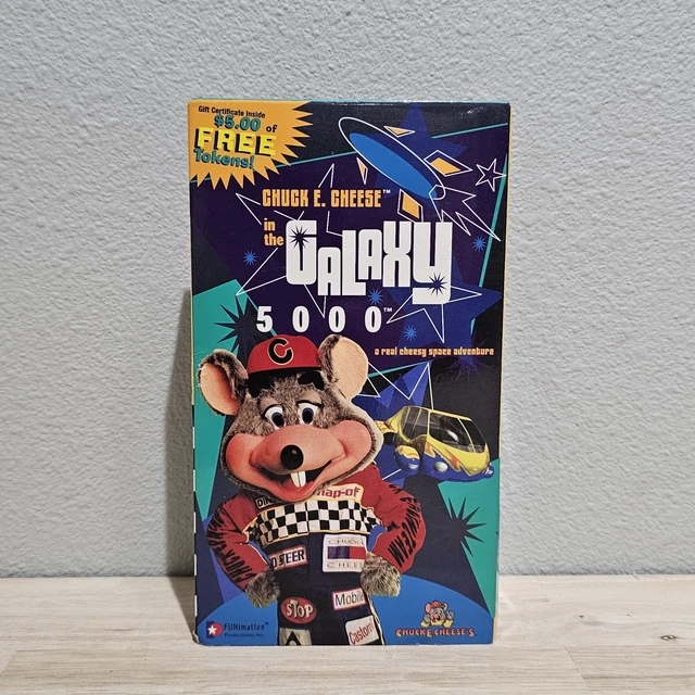 CHUCK E CHEESE In The Galaxy 5000 VHS 1999 Real Cheesy Space Adventure ...