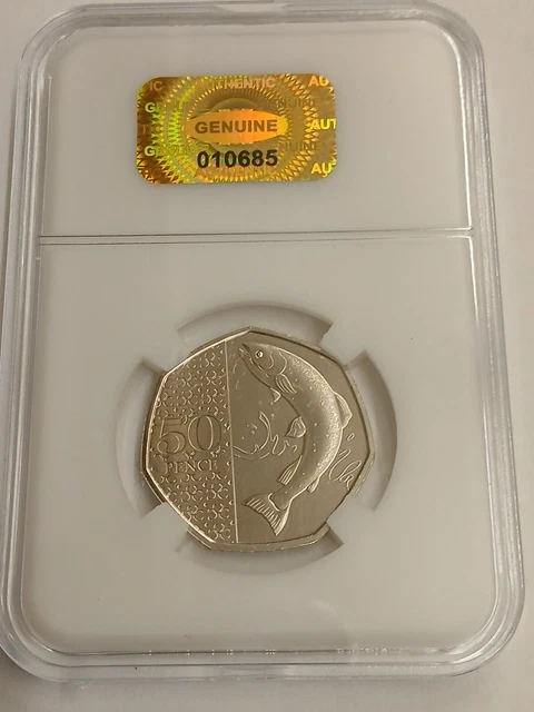 SALMON 50P COIN 2024 King Charles Atlantic Salmon coin 50p Rare. NO PRIVY MARK B £6.50 - PicClick UK