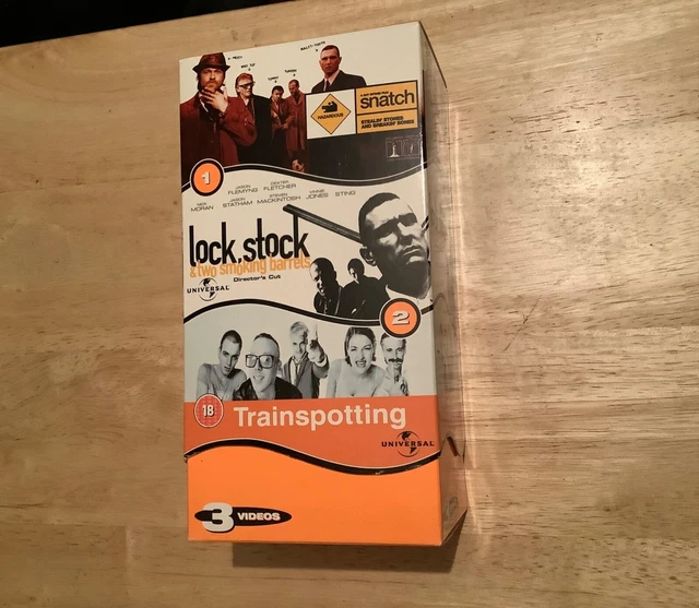 3 X VHS Films Snatch / Lock, Stock And Two Smoking Barrels ...