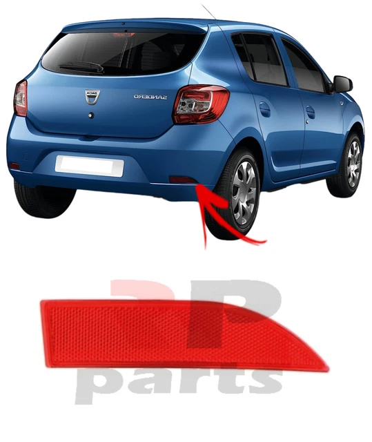 FOR RENAULT DACIA Sandero 2012-2016 New Rear Bumper Reflector Right ...