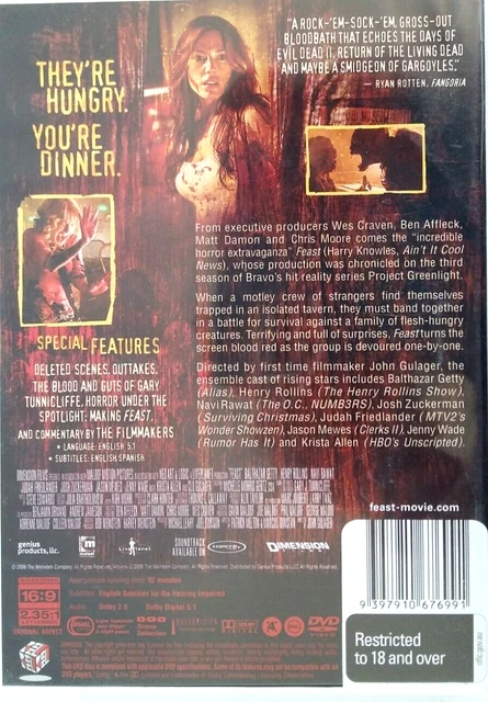 SAW THE FINAL Chapter & Feast- Horror Slasher Gore Movies DVDs lot 2x £9.00 - PicClick UK