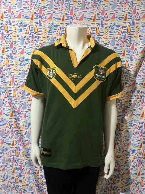 2000'S AUSTRALIAN KANGAROOS NRL Rugby League Jersey $100.00 - PicClick AU