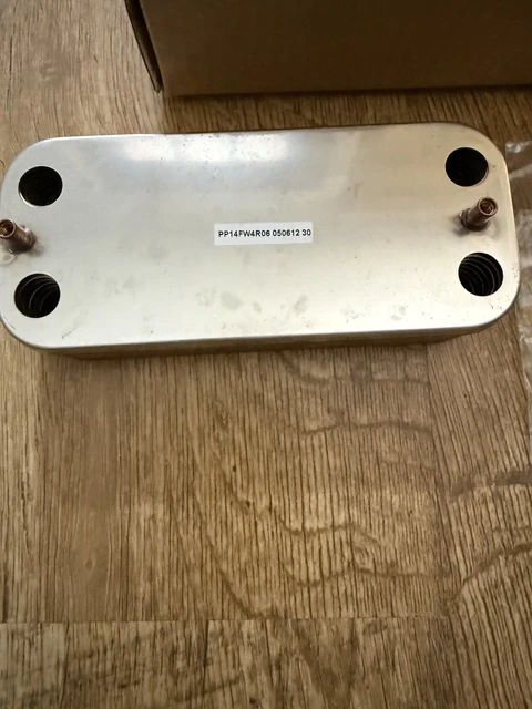 IDEAL LOGIC PLUS COMBI 30 PLATE HEAT EXCHANGER KIT NEW & Part Number ...