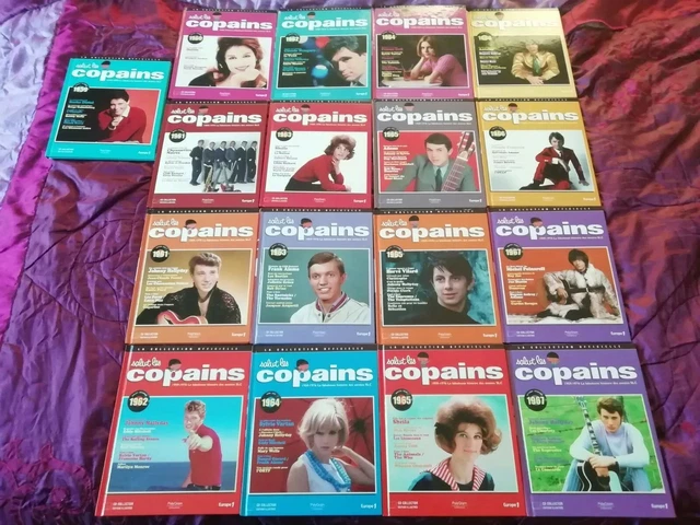 SALUT LES COPAINS Collection Officielle Polygram Europe 1 Lot De 29 Cd ...