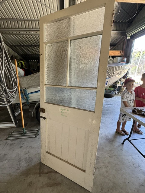OLD QUEENSLANDER / hamptons Front External door $50.00 - PicClick AU