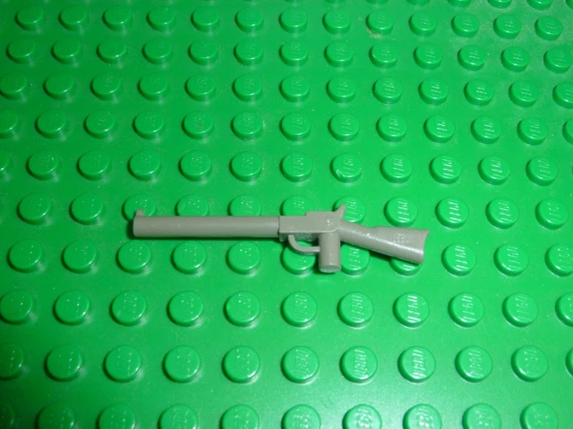 ARME FUSIL LEGO WESTERN minifig OldDkGray Gun Rifle 30141 / set 6769 ...