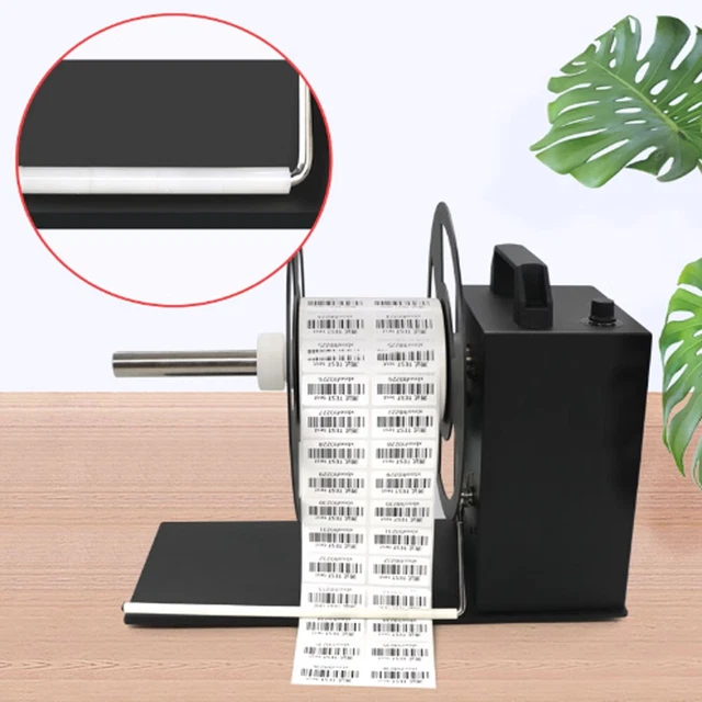 AUTOMATIC LABEL REWINDER Barcode Label Bidirectional Rewinder Machine ...