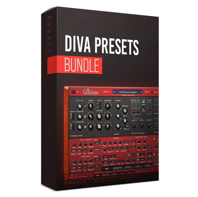 ULTIMATE UHE DIVA PRESETS BUNDLE over 20000 PRESETS Hip-Hop House ...