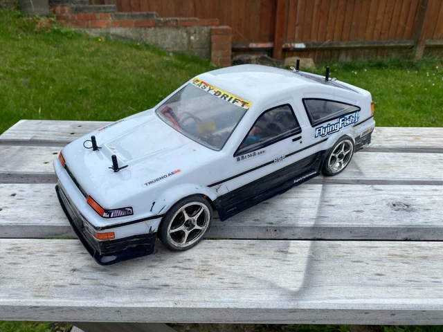 FLYING FISH TOYOTA AE86 Trueno Brushless Drift RC Touring Car £53.00 ...