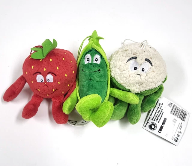 TCC LIDL GOODNESS Gang Mini Fruits Et Légumes Peluches Douces BB089 EUR ...