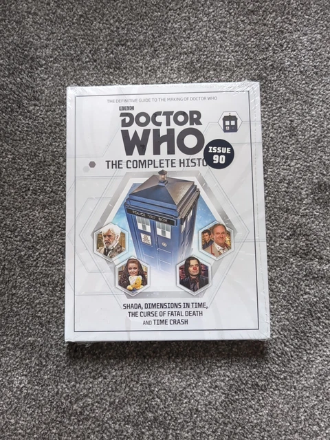 DOCTOR WHO COMPLETE History Issue 90 Volume 90 - Shada **NEW & SEALED ...