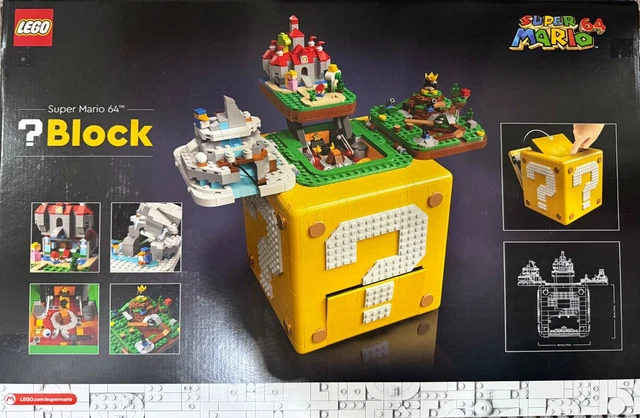 LEGO SUPER MARIO Super Mario 64 Question Mark Block 71395 Brand New ...