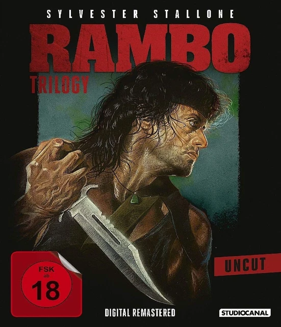 STALLONE,SYLVESTER/CRENNA,RICHARD - RAMBO Trilogy - Uncut (1 BLU-RAY ...