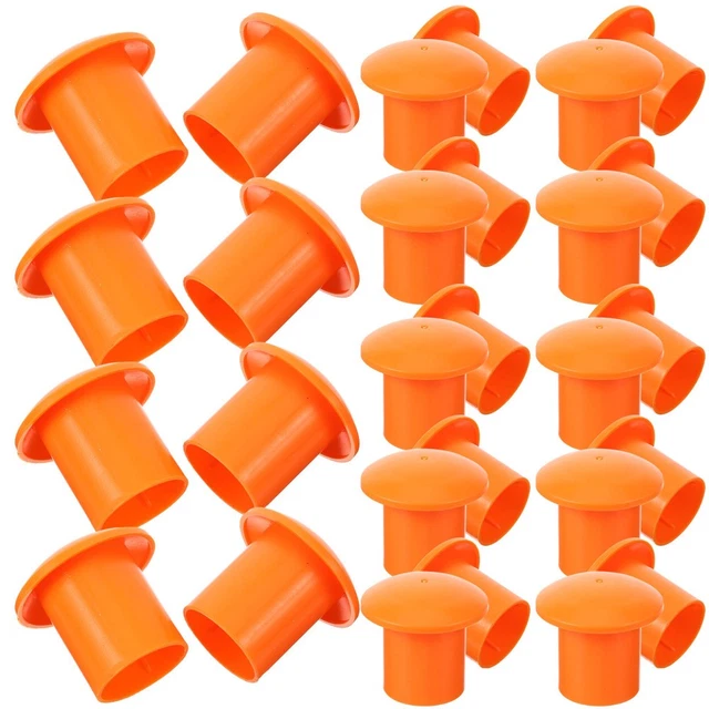 40 PCS STEEL Bar Protective Cap Hard Hats for Men Bump Builder Pipe ...
