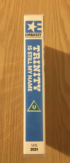 TRINITY IS STILL My Name ~ Embassy Pre Cert VHS Video ***Faulty*** £4. ...